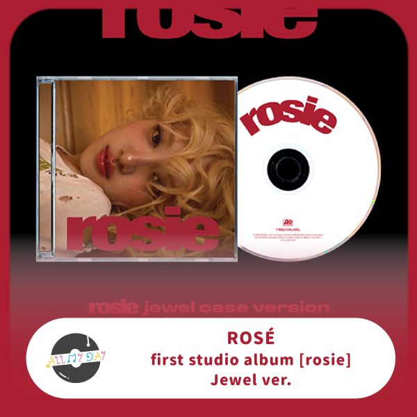 ROSÉ 錄音一輯《rosie》(JEWEL ver.)