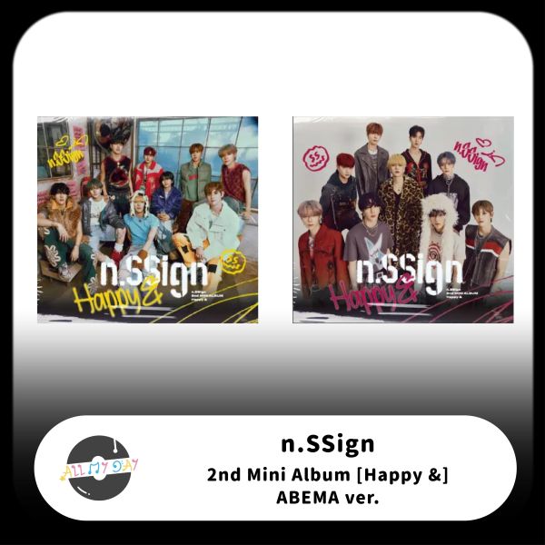 n.SSign 迷你二輯《Happy &》(ABEMA #1 ver.)
