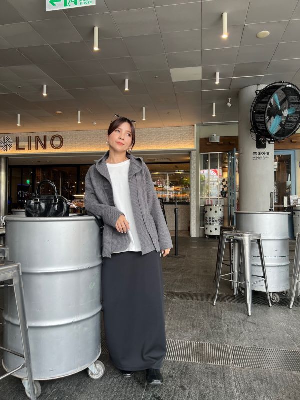 Bn19.必收坑紋帽針織外套 - Minimix