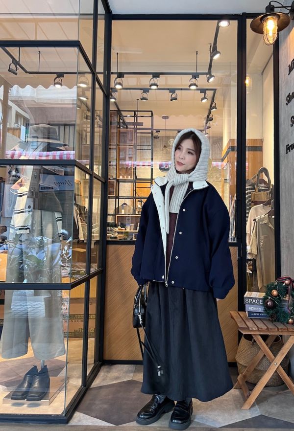 Dd27.超好看毛呢落肩大衣 - Minimix