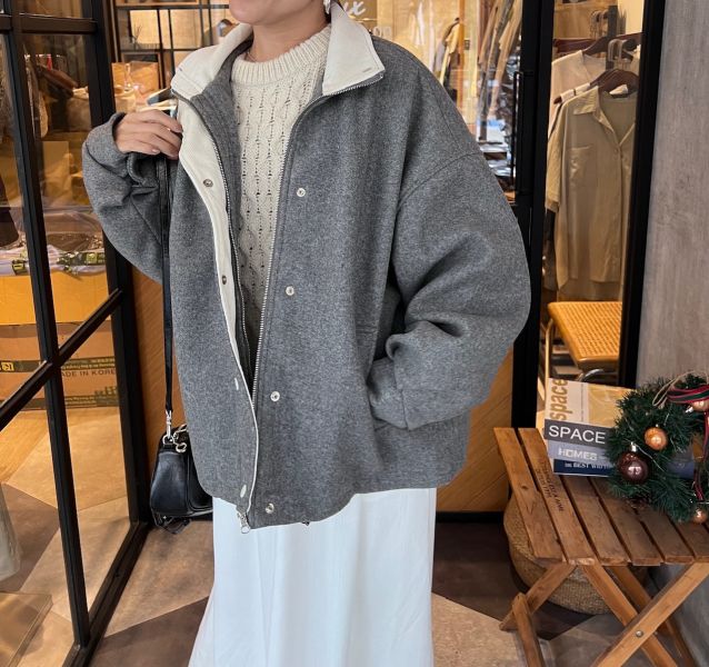 Dd27.超好看毛呢落肩大衣 - Minimix