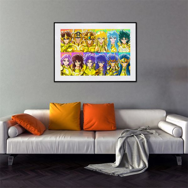 【預定】神秘畫廊 Ronson 黃金十二宮 裝飾畫 - 夜風本鋪『GK雕像模型預購/代購/展示/維修』