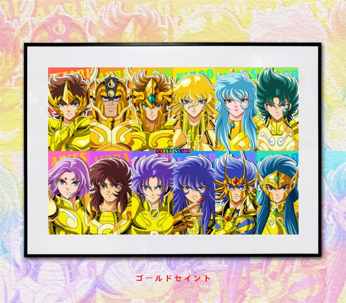 【預定】神秘畫廊 Ronson 黃金十二宮 裝飾畫 - 夜風本鋪『GK雕像模型預購/代購/展示/維修』