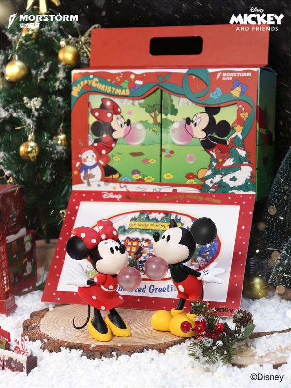 【預定】MORSTORM 魔力風暴 迪士尼 經典款吹泡泡米奇、吹泡泡米妮 - 夜風本鋪『GK雕像模型預購/代購/展示/維修』