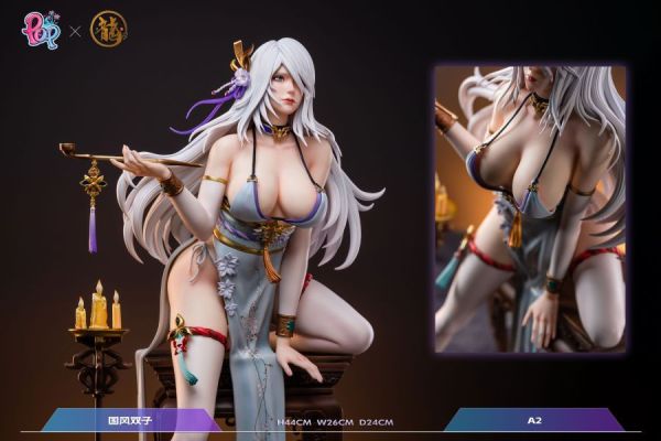 【台灣現貨】龍工作室 國風雙子 2B A2 屏風至尊版 - 夜風本鋪『GK雕像模型預購/代購/展示/維修』