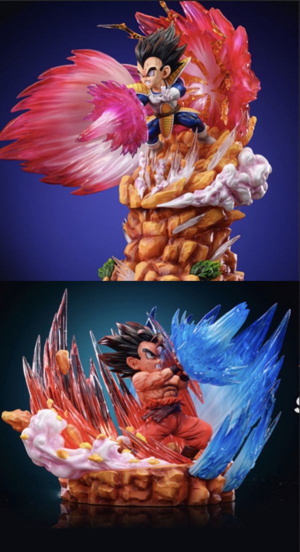 【預定】【WCF】league 貝吉塔vs孫悟空 宿命對決 天地波 LG - 夜風本鋪『GK雕像模型預購/代購/展示/維修』