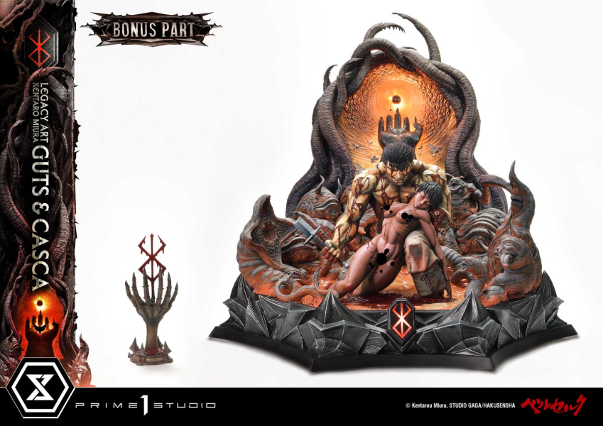 【預定】Prime 1 P1S 1/4 三浦 建太郎 烙印勇士 格斯與卡思嘉 LABR-03 - 夜風本鋪『GK雕像模型預購/代購/展示/維修』