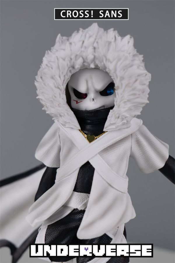 【預定】傳說之下 Underverse 地獄之詩 Cross SANS - 夜風本鋪『GK雕像模型預購/代購/展示/維修』