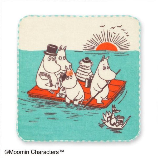 Moomin 多重紗手帕（日製） - 控 - KONG selected