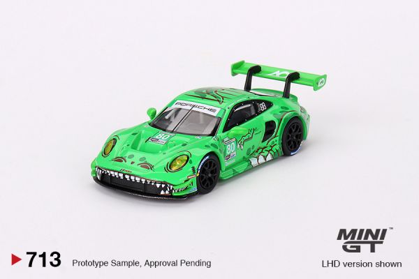MINIGT 1/64 保時捷 Porsche 911 GT3 R #80 GTD AO Racing IMSA 佛州賽百靈12耐2023 左 ...