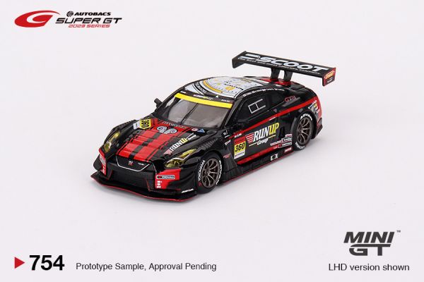 [吊卡版] MINIGT 1/64 日產 Nissan GT-R NISMO GT3 #360 "RUNUP RIVAUX GT-R ...