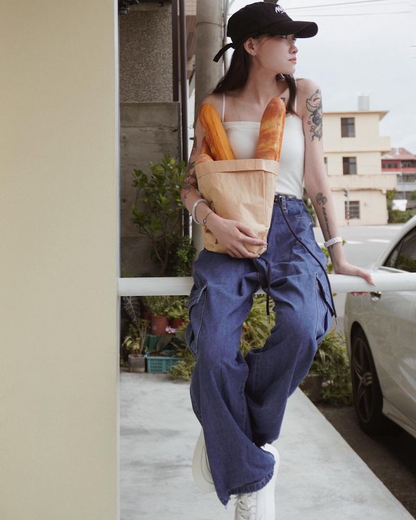 iNINE 正韓卡扣兩穿牛仔工裝褲 - iNINE STUDIO