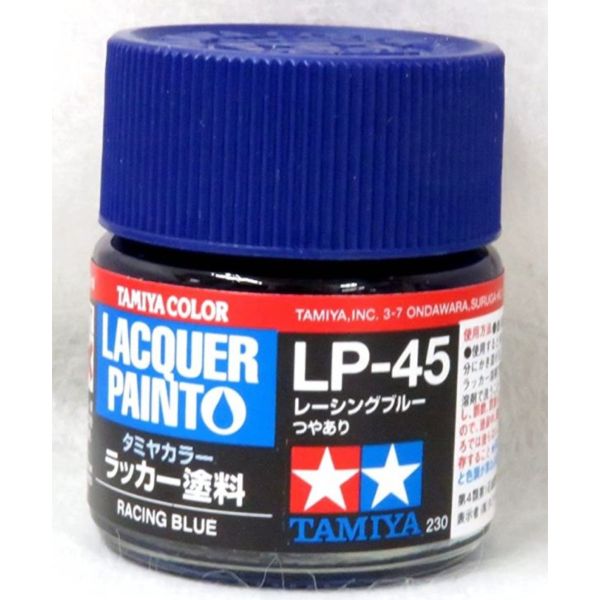 TAMIYA 田宮 硝基 LP-45 亮光 競賽藍 Racing Blue 10ml - 超作工具販店