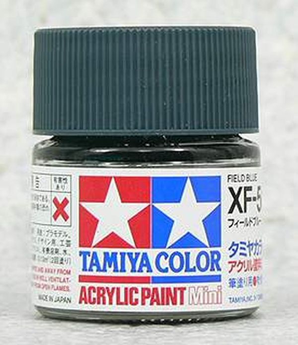 TAMIYA 田宮 水性 XF-50 消光 原野藍 Field Blue 10ml - 超作工具販店