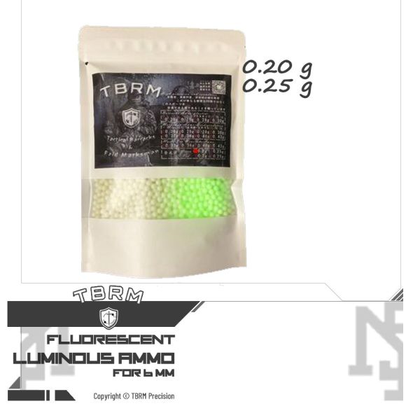 TBRM Luminous Fluorescent BB Pellets (Green)