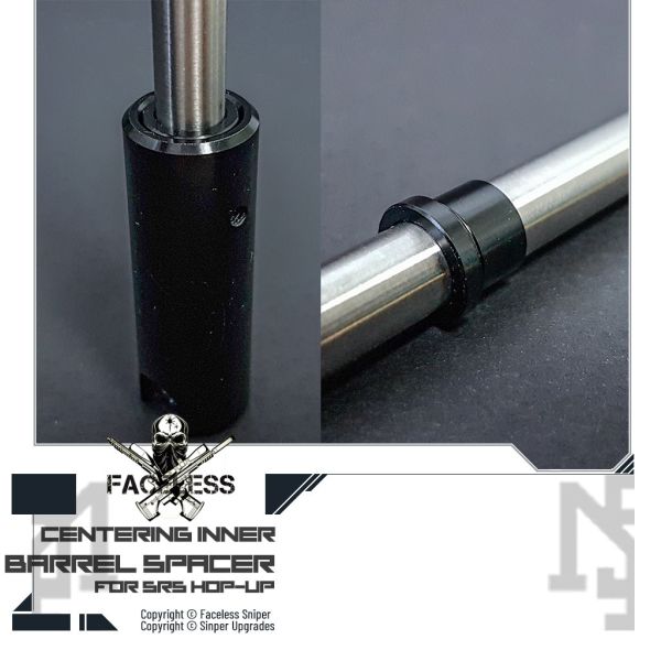 YMS AIRSOFT - Sniper Upgrades / Faceless Sniper SRS/HTI Barrel Saver Spacer