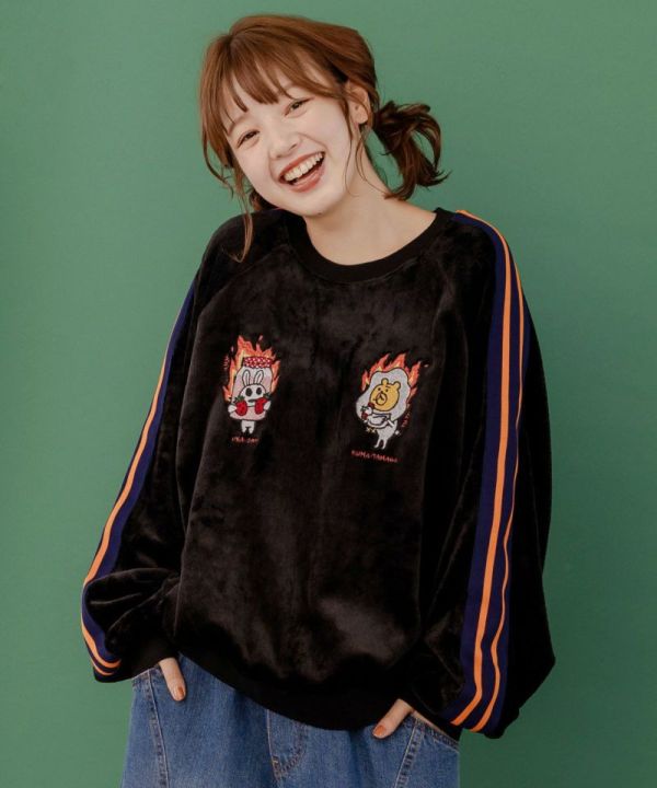 PARITY法蘭絨大學T - ScoLar 77