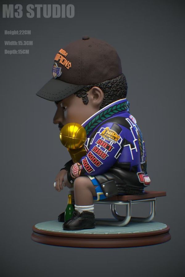 M3 Q版 Kobe Bryant 科比 NBA2001冠軍