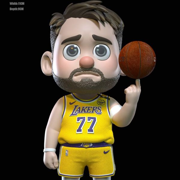 M3 Q版 Luka Dončić 盧卡東契奇 盧卡·唐西奇 NBA (雙配色)