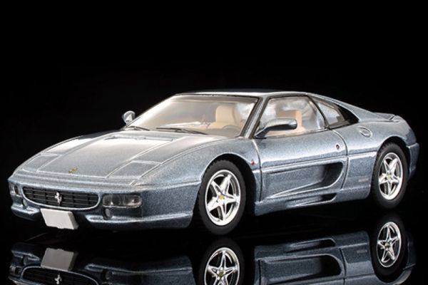 TOMYTEC TLV-NEO Ferrari 法拉利 F355 Berlinetta Gray 迷你車 - 東海模型｜官方最新預購玩具模型專賣店