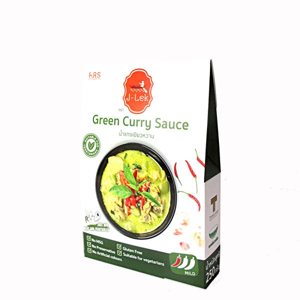 J-Lek泰式咖哩調理包(250g)紅咖哩/綠咖哩/瑪莎曼 - 蘋果市集